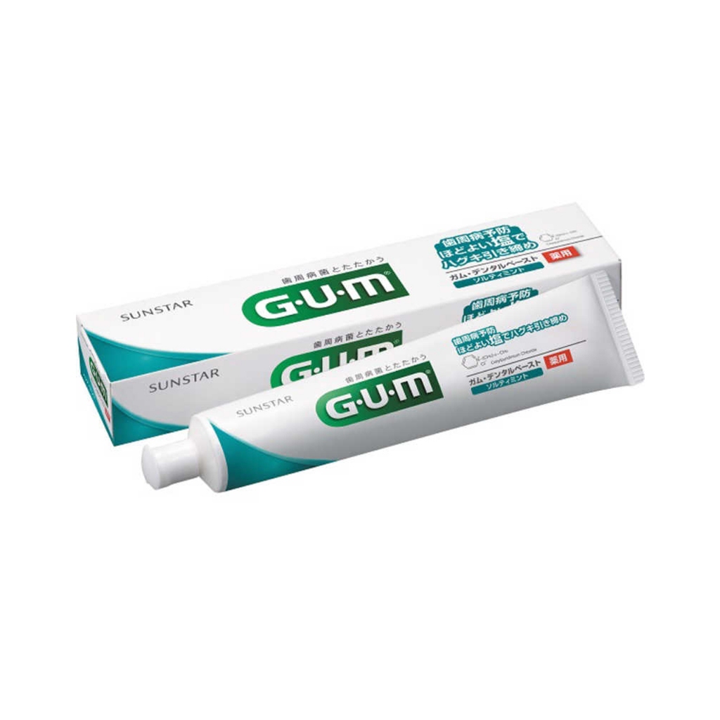 SUNSTAR GUM Medicated Dental Paste Salty Mint 150g ซันสตาร์ ยาสีฟันรส ...