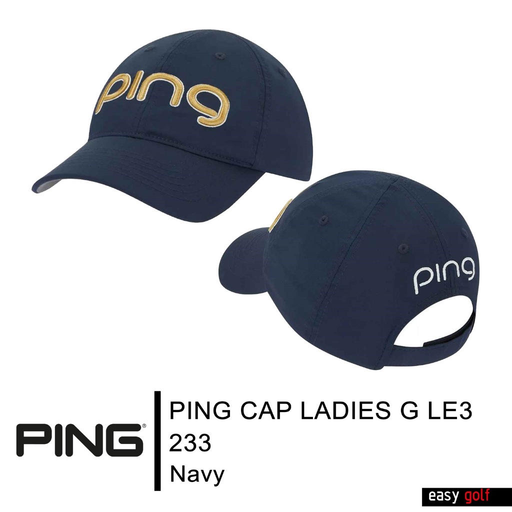 PING CAP LADIES G LE3 233 PING CAP WOMEN หมวกกีฬากอล์ฟผู้หญิง | Shopee ...