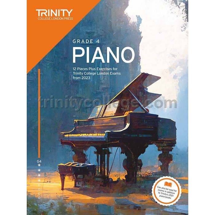 (NEW)Trinity Piano Exam Pieces Plus Exercises from 2023: Grade 4 Book ...
