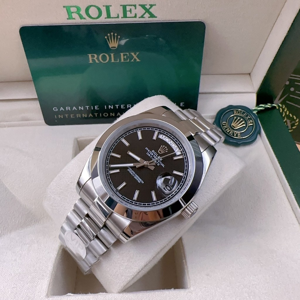 นาฬิกาข้อมือ ROLEX งานvip Size 40mm ระบบ ออโต้ งานสวย | Shopee Thailand
