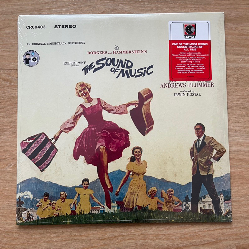 แผ่นเสียง –The Sound Of Music (An Original Soundtrack Recording) Vinyl, LP, Album, Reissue, US ...