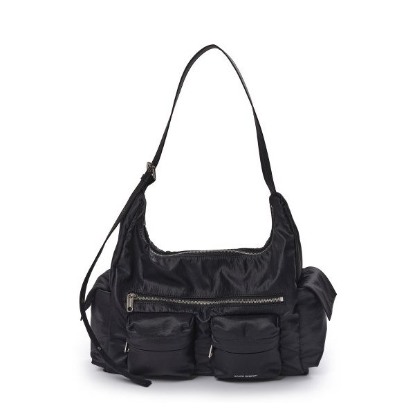 SAMO ONDOH Pocket Mug Bag Nylon M, L Black | Shopee Thailand