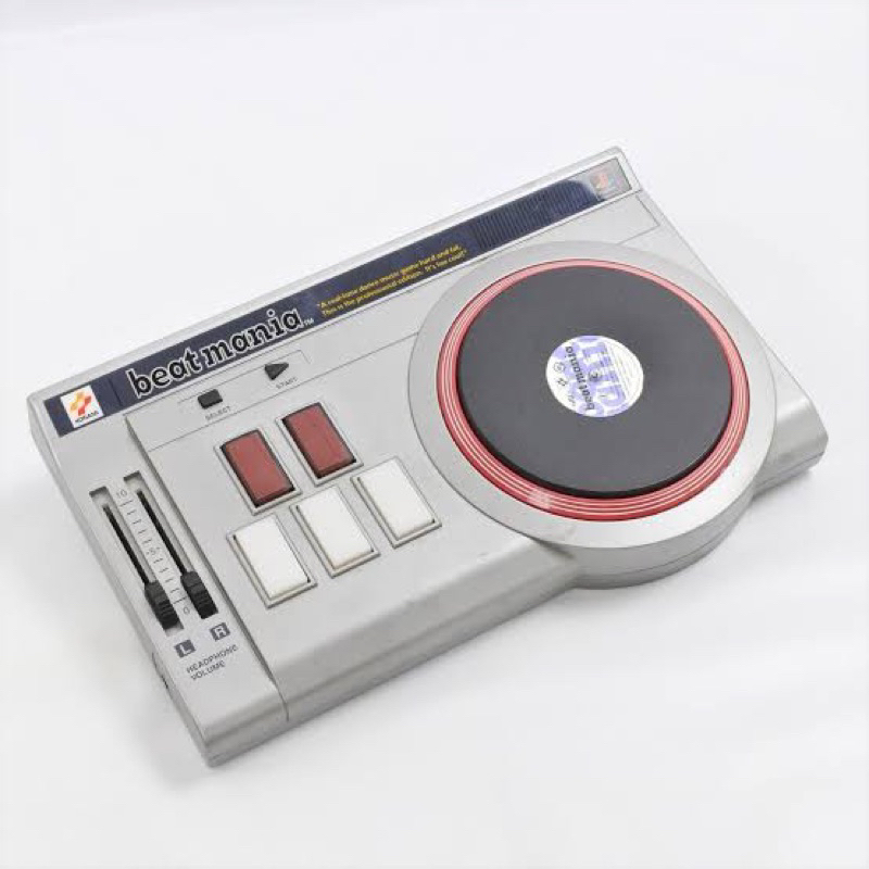 PS1 ASCII beatmania Controller บีท มาเนีย ดีเจ จอย เพลย์ 1 Beat Mania ...