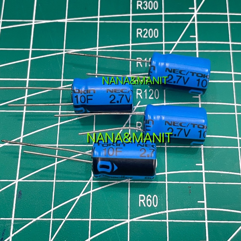 Capacitor คาปาซิสเตอร์ 10F 2.7V ราคาต่อตัว พร้อมส่งจากไทย🇹🇭 | Shopee Thailand