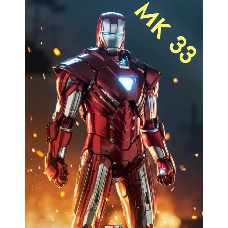(พร้อมส่ง) ZD TOYS IRON MAN MK33 MK 33 Scale 1/10 Action Figure 18 cm | Shopee Thailand