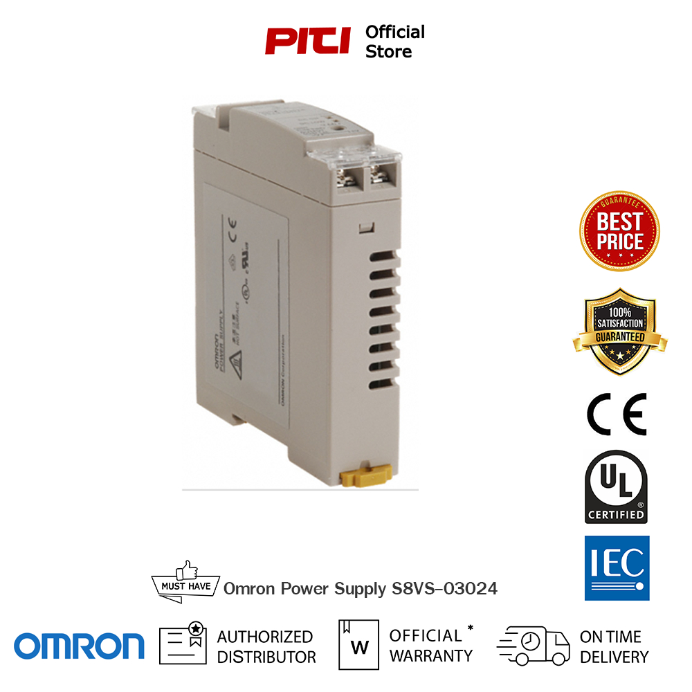 Omron S8VS-03024 Power Supply กำลังวัตต์ 30W แรงดันเอาท์พุต 24V กระแส ...