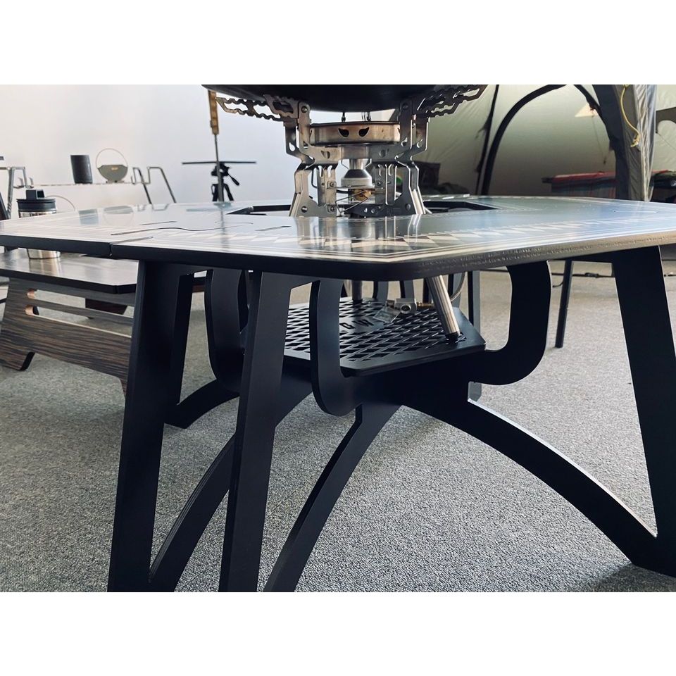 Ground Works Grill Table Black | Shopee Thailand