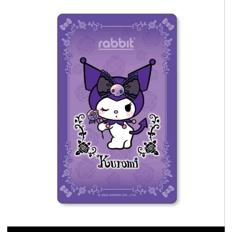 Rabbit Card - Kuromi สีม่วงอ่อน | Shopee Thailand