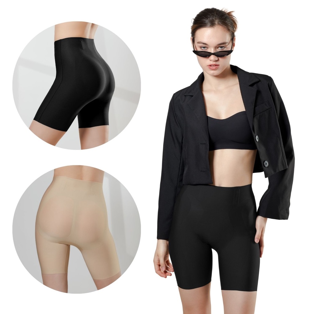 CHERILON Light Control Shapewear กางเกงกระชับสัดส่วน กางเกงเก็บพุง เก็บต้นขา ยกกระชับก้นไร้ขอบ ...