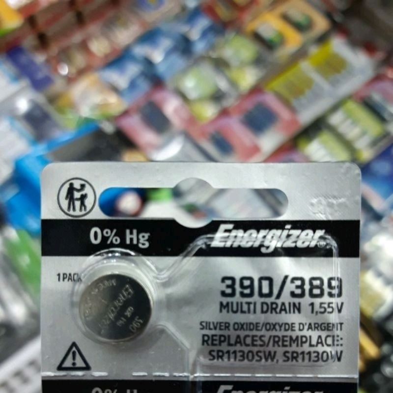 ถ่านกระดุม Energizer 390, 390/389, SR1130SW 1.55V จำนวน 1ก้อน ของใหม่ ...