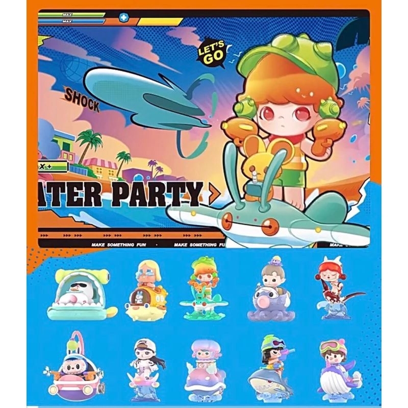 Popmart Water Party boxset พร้อมส่งจากไทย | Shopee Thailand