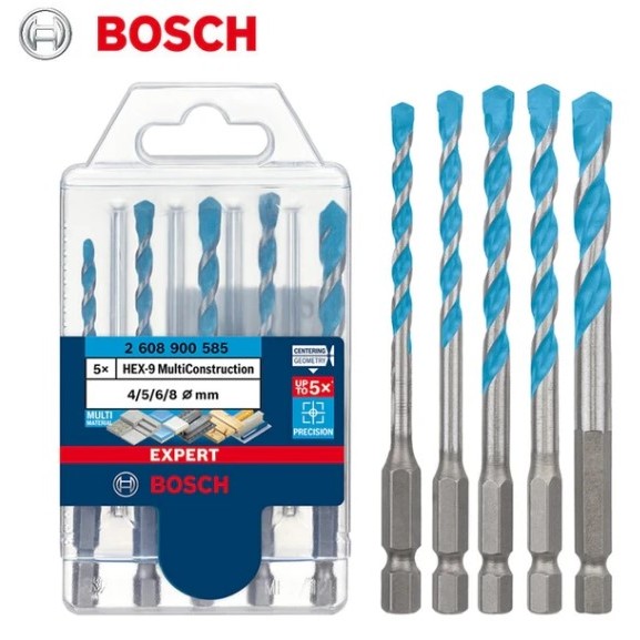 ดอกสว่าน MULTI เจาะไม้ ปูน เหล็ก กระเบื้อง กระจก หลายขนาด bosch แท้ ...
