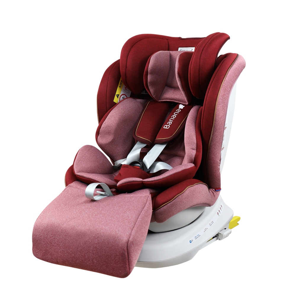 GLOWY คาร์ซีท รุ่น Banana Smoothies Fix Carseat (0 ถึง 36 kg) หมุนได้ 360 องศา แรกเกิด ถึง 12 ...
