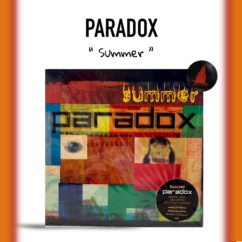 (RARE) แผ่นเสียง Paradox อัลบั้ม Summer | Shopee Thailand