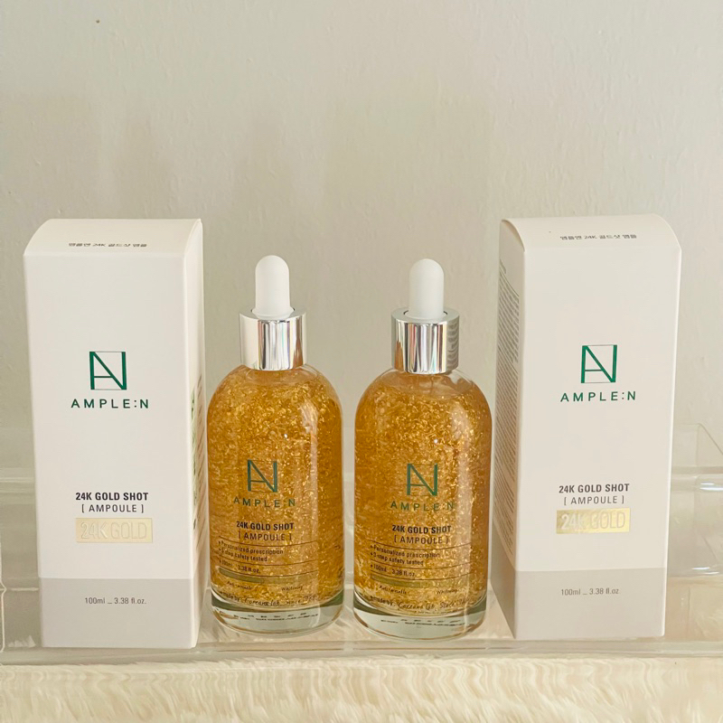 Ample N 24K Gold Shot Ampoule 100ml | Shopee Thailand