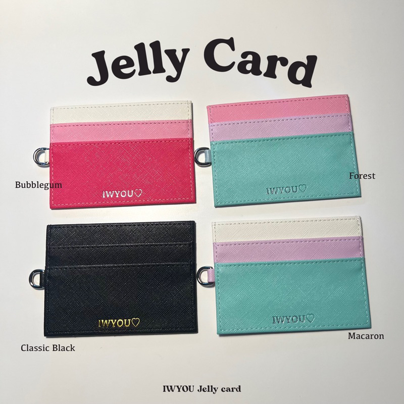 jelly card (การ์ดโฮลเดอร์ สำหรับใส่บัตรต่างๆ) แถมฟรีสายคล้องคอทุกใบ ...