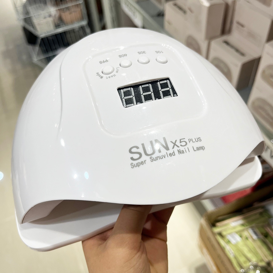 เริ่ด SUN X5plusเครื่องอบเล็บเจล 120วัตต์ UV LED Smart LampNail Dryer # ...