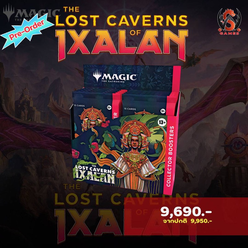 [Pre-order][MTG] Lost Caverns of Ixalan Collector Booster Box | Shopee ...