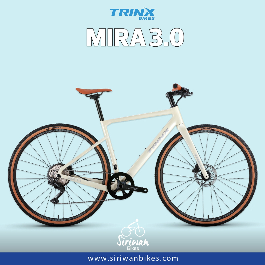 จักรยาน Gravel bike TRINX MIRA 3.0 | Shopee Thailand