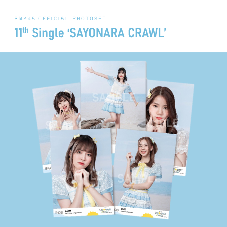 [ใบเศษ] BNK48 CGM48 Photoset Sayonara Crawl ซาโยนาระ | Shopee Thailand