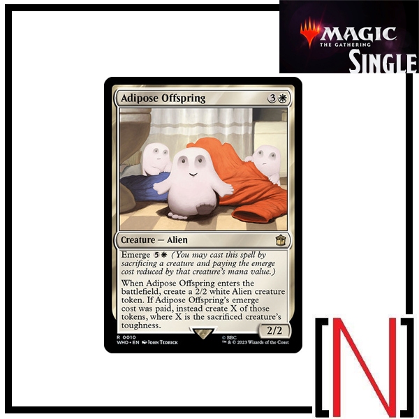 [MTG][Single][WHO] Adipose Offspring ระดับ Rare [ภาษาอังกฤษ] | Shopee ...