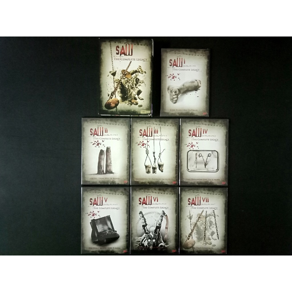 DVD Box set SAW 7 ภาค แผ่นแท้ ยกชุด | Shopee Thailand
