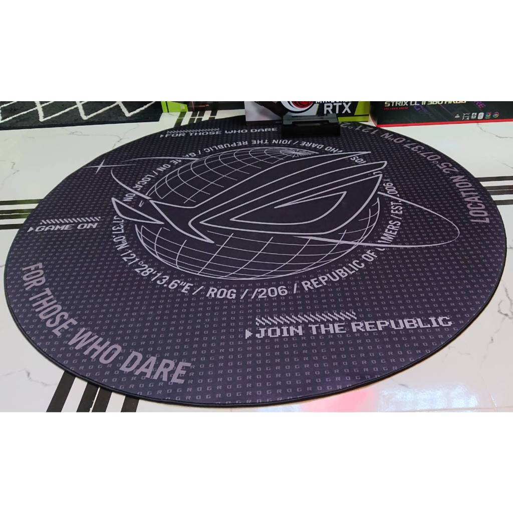 ROG COSMIC MAT Gaming MAT BLACK | Shopee Thailand