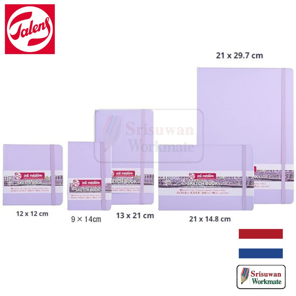 Talens Art Creation Sketch Book สมุดวาดภาพพกพา ทาเลนท์ Made in ...