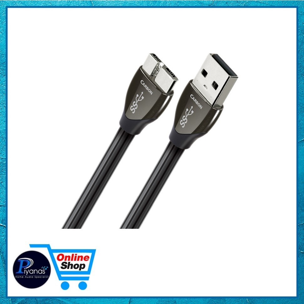 AudioQuest USB-Carbon (A to Micro) (USB 3.0) (1.5M)/piyanas electric/ปิ ...