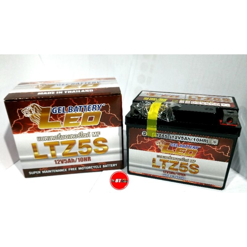 แบตเตอรี่แห้ง LEO LTZ5S ความจุไฟ 12V 5AH | Shopee Thailand
