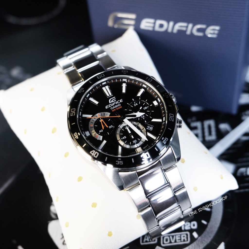 Casio Edifice นาฬิกาผู้ชาย รุ่น EFV-570D-1AV คาสิโอ | Shopee Thailand