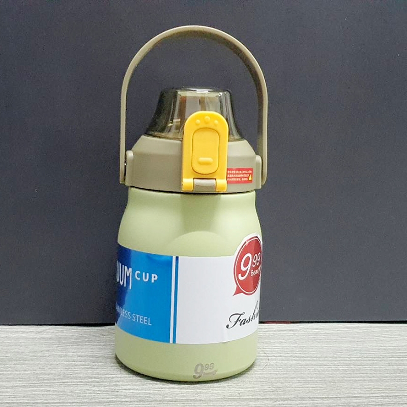 กระติกน้ำสแตนเลสเกรด 316 ได้ยาวนาน J072 กระติกน้ำร้อนพกพา 1.3L ขวดน้ำสแตนเลส เก็บอุณหภูมิ กระบอก ...