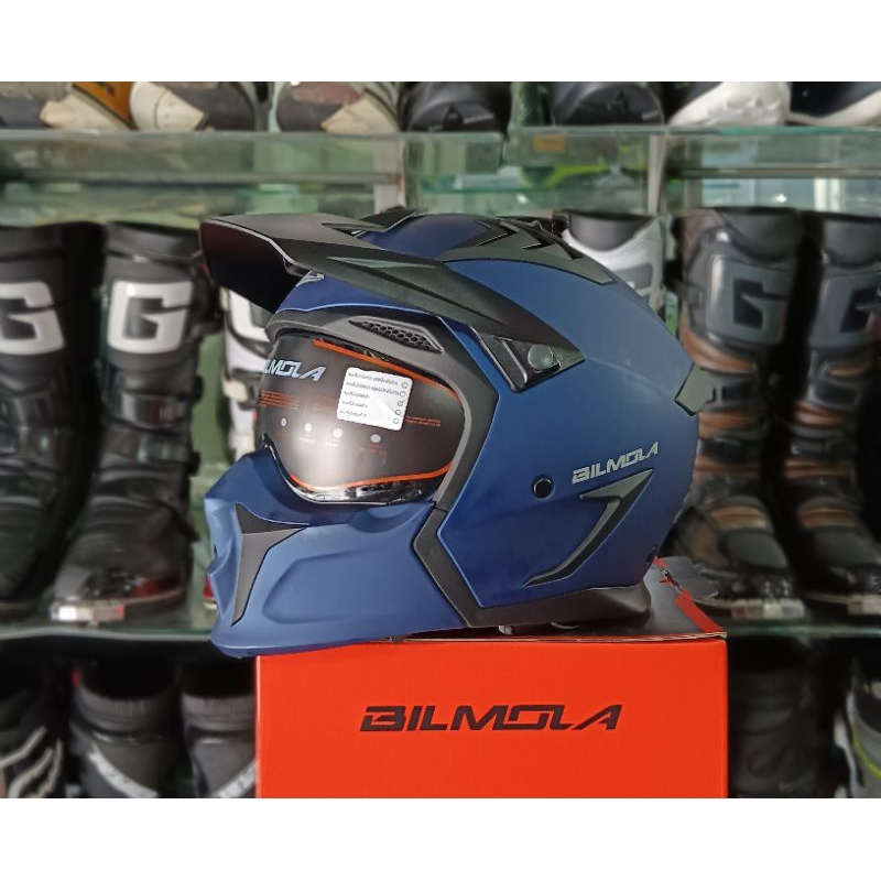 หมวกกันน็อค Bilmola รุ่น SPIKER (ถอดคางได้) | Shopee Thailand