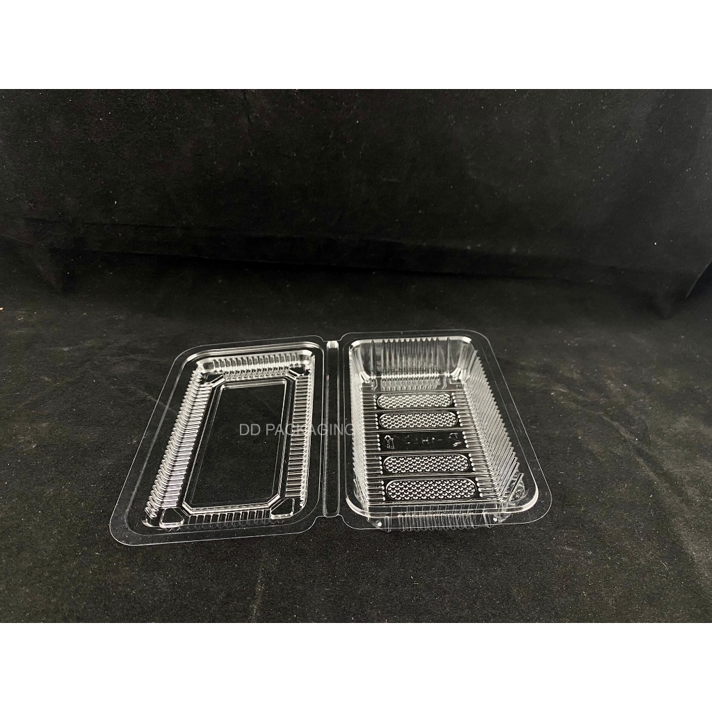 DEDEEกล่องใสOPS DD-1H แบบไม่ล็อค(100ใบ) บรรจุภัณฑ์เบเกอรี่ที่ใส่อาหาร ...