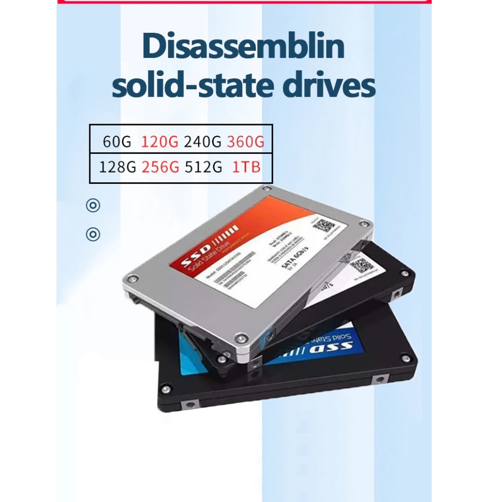 SSD เอสเอสดี 120GB 128GB 240GB 512GB คละแบรนด์ มาตรฐาน ISO ส่งเร็วใน ...