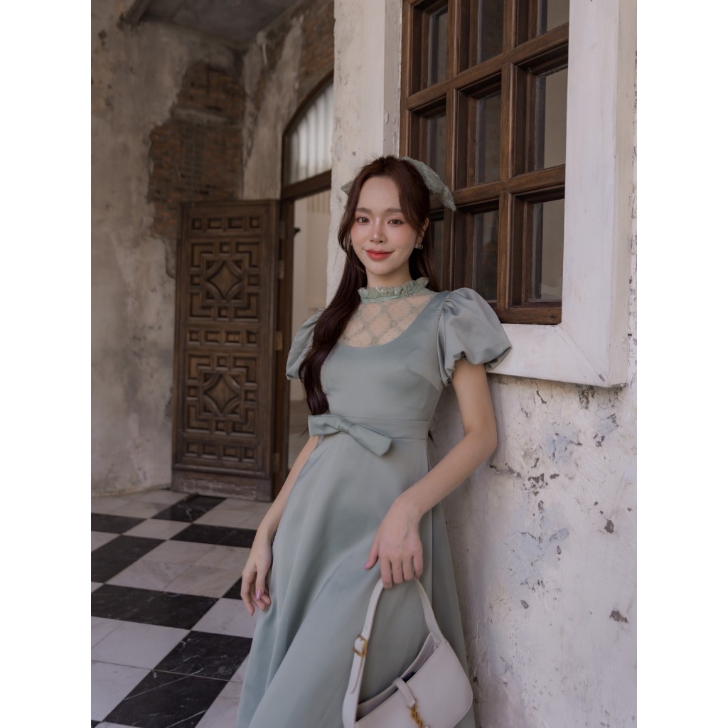 #JBS813 Lady Bella Dress เดรสออกงาน | Shopee Thailand