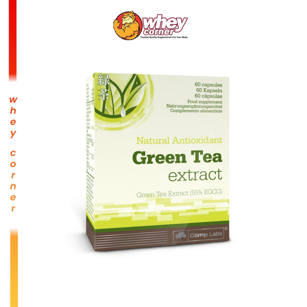 Olimp Green Tea Extract 60 Caps ( 55% EGCG ) สารสกัดจากชาเขียว ต้าน ...