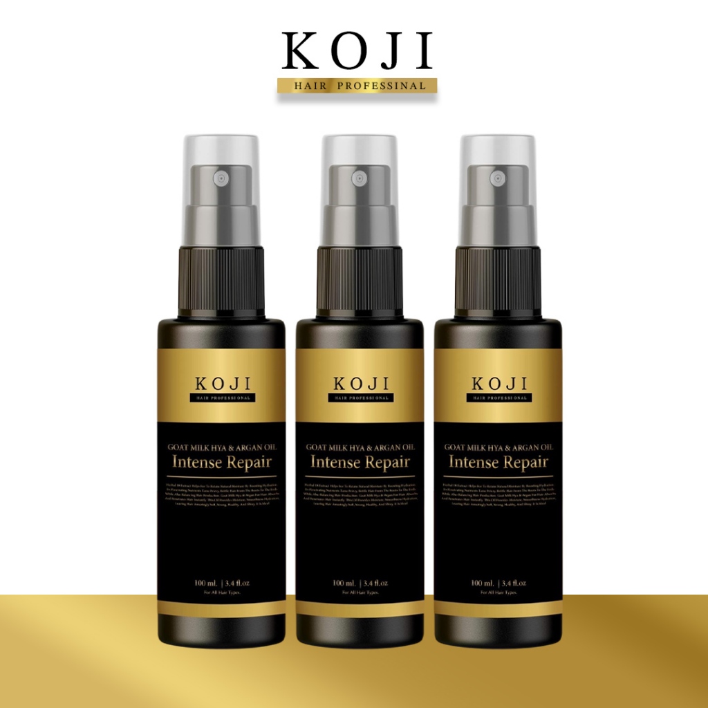 เซรั่มนมแพะ [ 3 ขวด ] Koji Goat milk hya & oil Intense Repair โคจิ โก้ ...