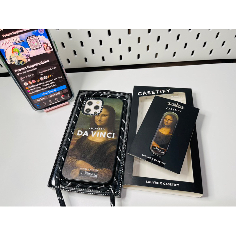 เคส 12 ProMax Casetify Da Vinci Impact Case + สายคล้อง (แถมฟรี Grip ...
