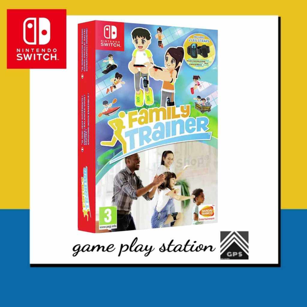 nintendo switch family trainer แถมฟรี สายรัดขา 1 อัน ( english zone 2 ...
