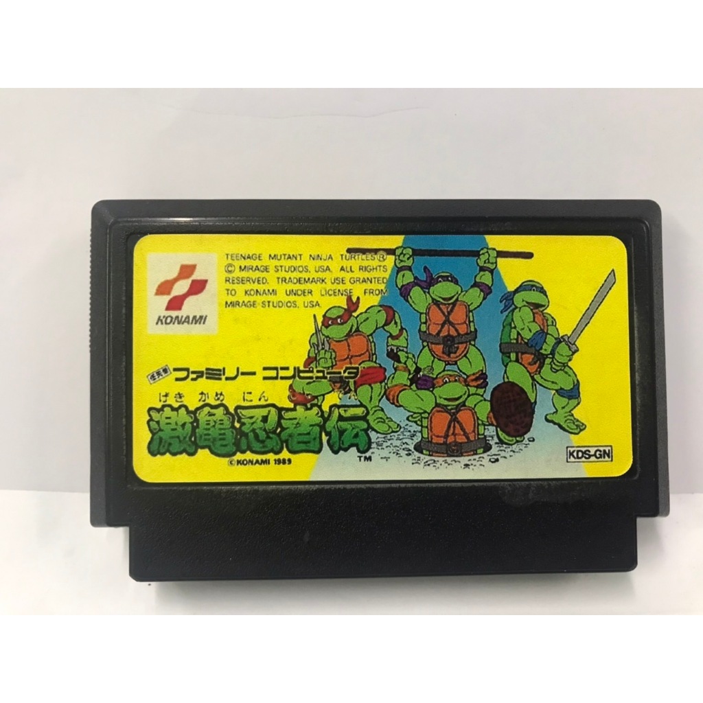 ตลับ FC Repro Teenage Mutant Ninja Turtles นินจาเต่ามุดท่อที่เรารู้จัก ...