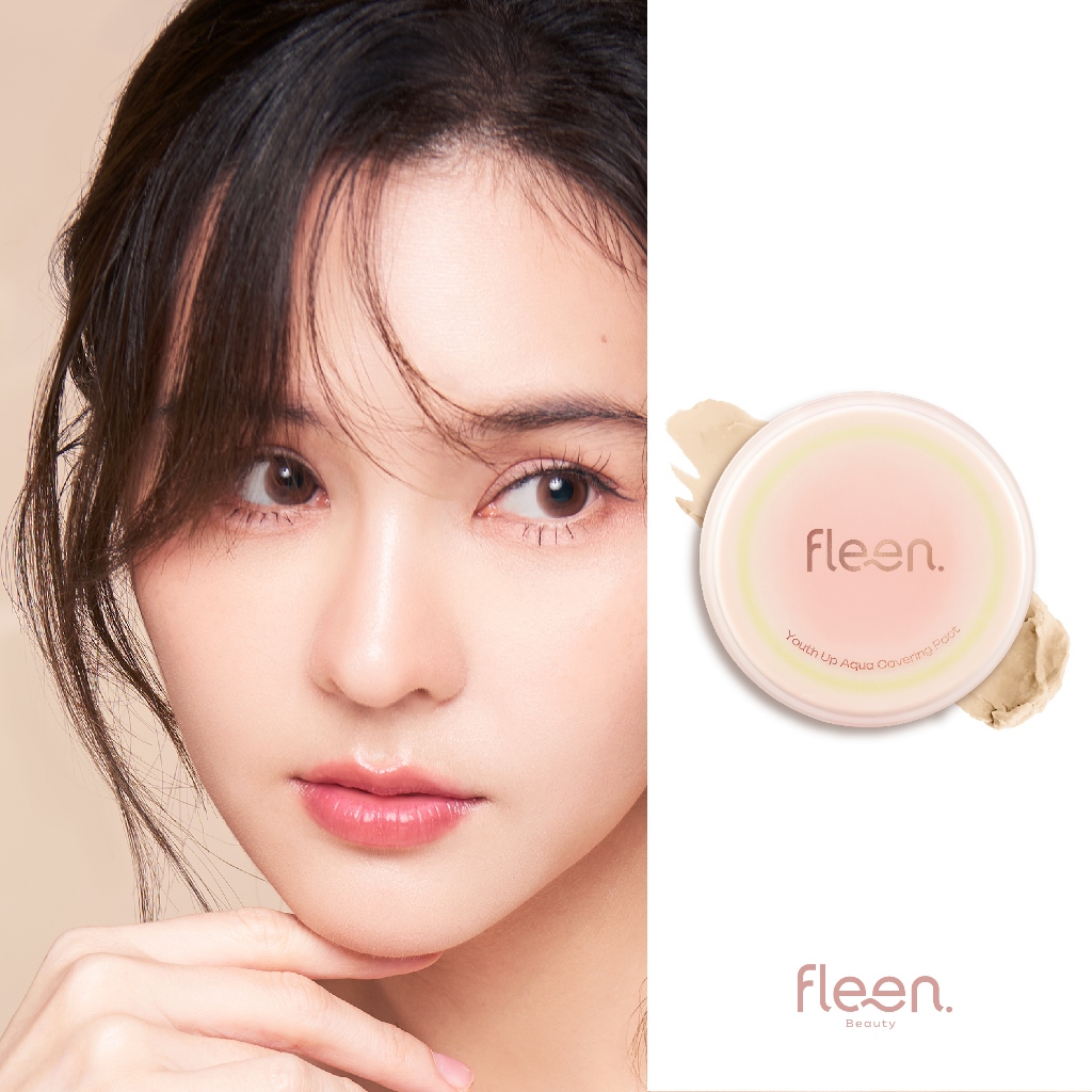 Fleen Beauty Youth Up Aqua Covering Pact Cushion SPF50 PA+++ ฟลีน ...