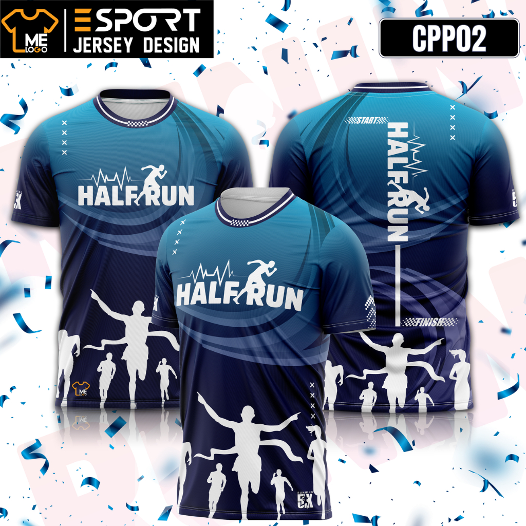 เสื้อวิ่ง CPP.01-CPP.05 กีฬาผู้ชาย ผู้หญิง พิมพ์ลายทั้งตัว เบาสบายระบายอากาศ | Shopee Thailand