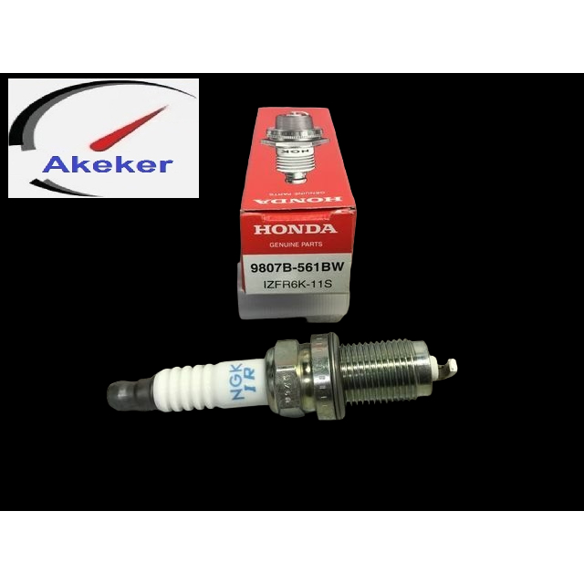 1 Piece NEW OEM Honda Spark plug IZFR6K-11S 9807B-561BW LASER IRIDIUM ...