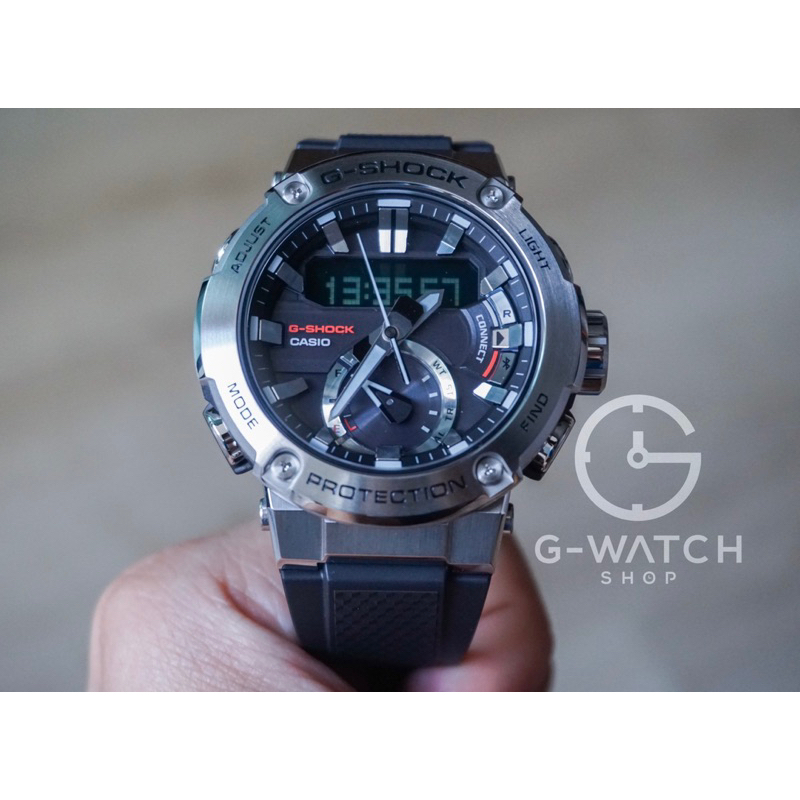 CASIO G-SHOCK G-Steel “Bluetooth” GST-B200-1A, GST-B200-1, GST-B200 ...