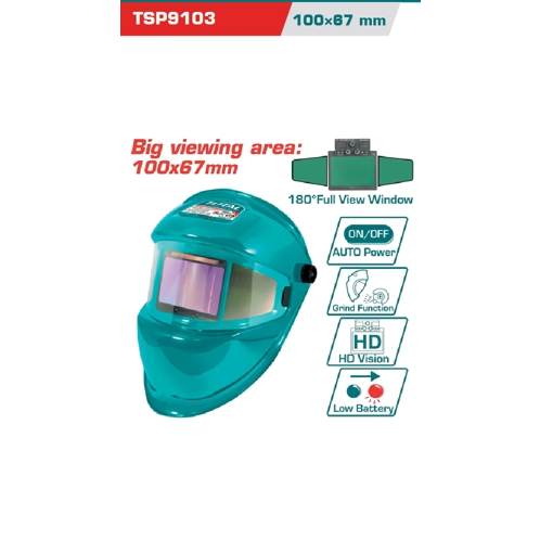 หน้ากากเชื่อมกรองแสงอัตโนมัติ TOTAL #TSP9103 | Shopee Thailand