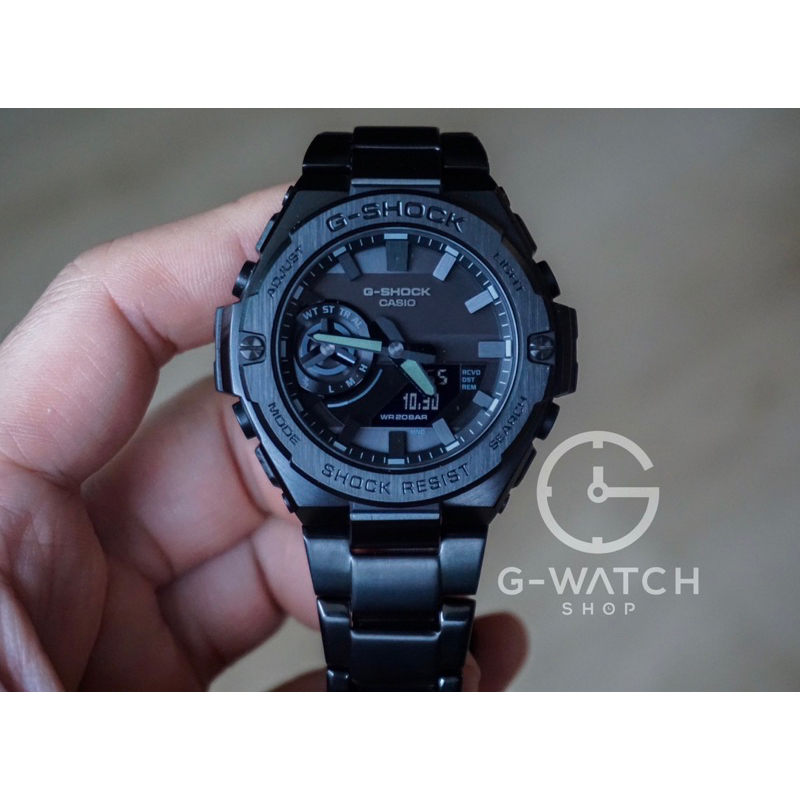CASIO G-SHOCK G-Steel GST-B500BD-1A, GST-B500BD-1, GST-B500BD, GST-B500 | Shopee Thailand