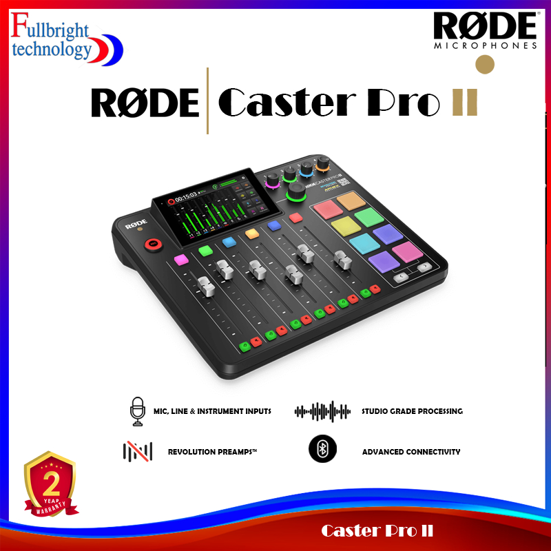 Rode Caster Pro II Integrated Audio Production Studio (ประกันศูนย์ 2 ปี ...