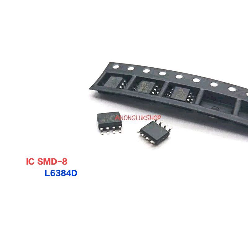 1ตัว 👉👉 IC L6384 L6384D SMD-8 IC HIGH VOLTAGE HALF BRIDGE DRIVER ...