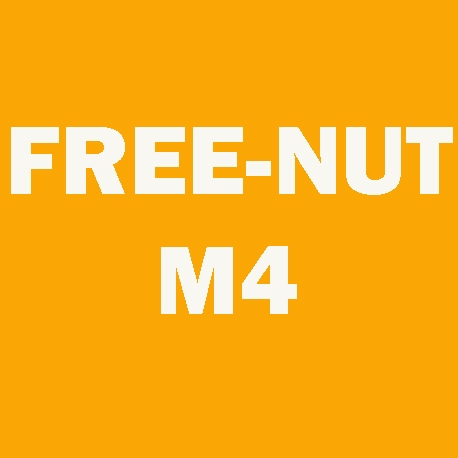 🔥[พร้อมส่ง]🔥T-Nut 2020 FREE-NUT M3 M4 M5 อลูมิเนียมโปรไฟล์2020 ตัวยึด ...
